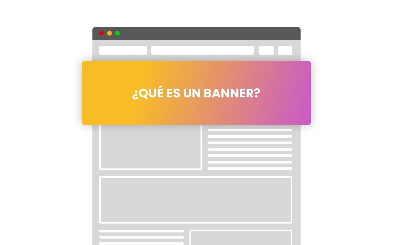 Qué es un Banner - Agencia Kpis
